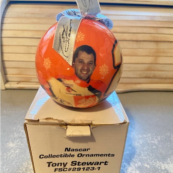 Holiday | Vintage Tony Stewart 2 Nascar Christmas Ornament | Poshmark